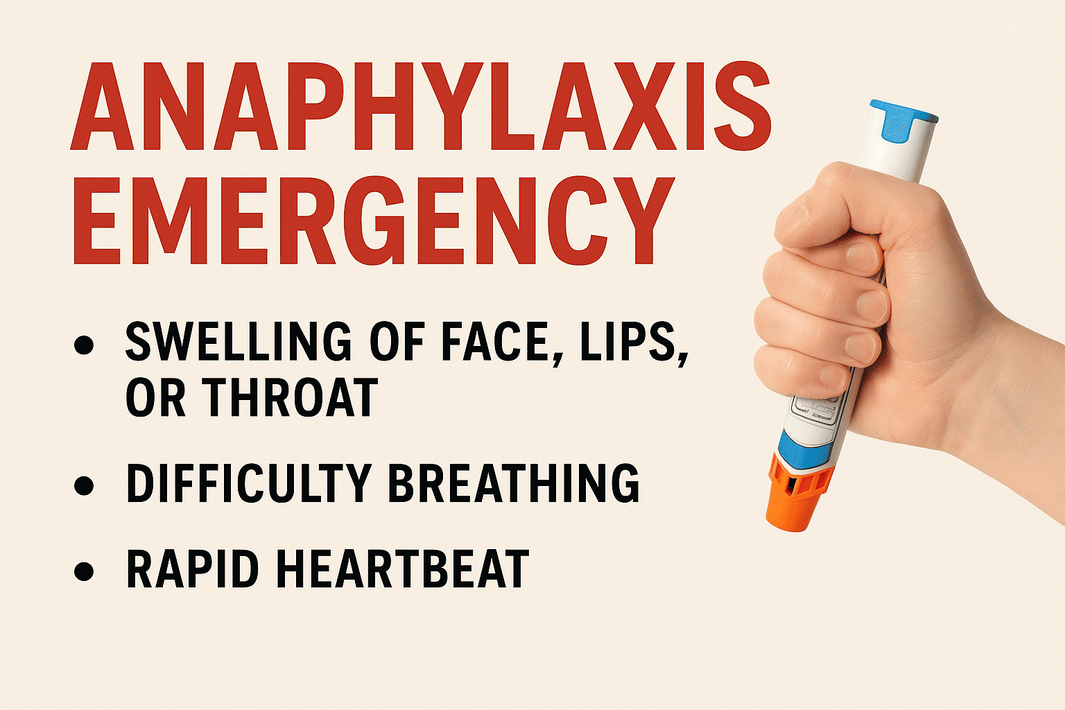 Anaphylaxis – The Most Dangerous Allergic Reaction - Allergy Gate