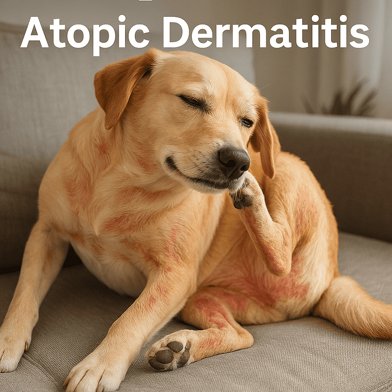 Atopic Dermatitis in Dogs: Causes, Symptoms, Treatments - Allergy Gate